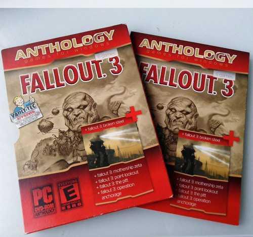 Fallout 3 Антология DVD диск для пк