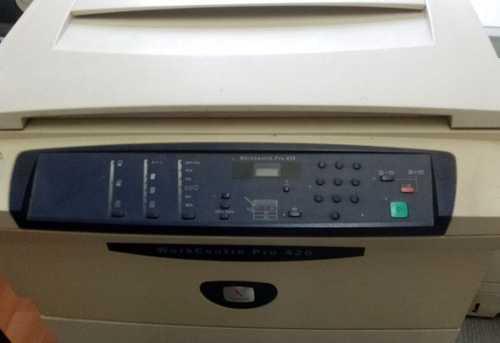 Копировальный аппарат xerox WorkCentre Pro 420 DC