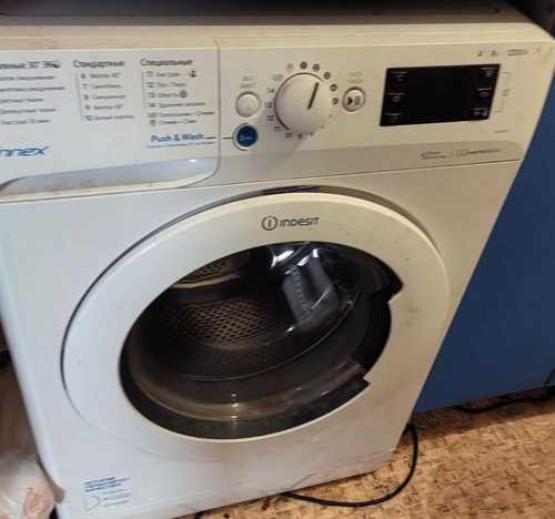 Стиральная машина бу indesit bwse 81282