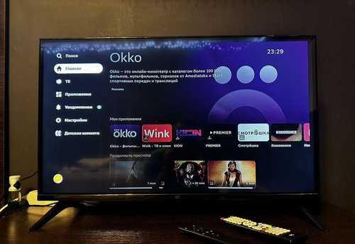 Телевизор BQ 32 дюйма Smart TV