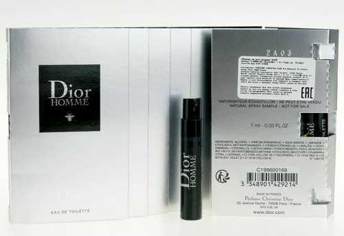 Пробники духов Dior dior homme (M) edT 1 ml. опт