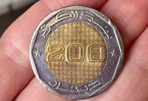Монета Алжир 2012 год, 200 динаров-50 лет Независи
