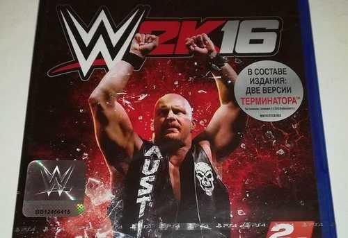 PS4 WWE 2K16 запечатан