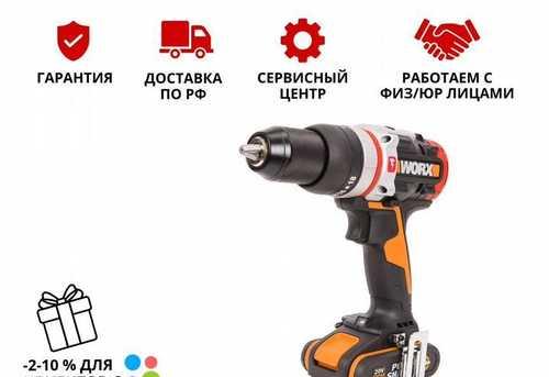 Дрель шуруповерт аккумуляторная ударная worx WX354