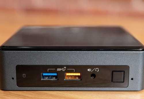 Неттоп: Intel NUC6CAY J3455 / 4Gb / WiFi / BT