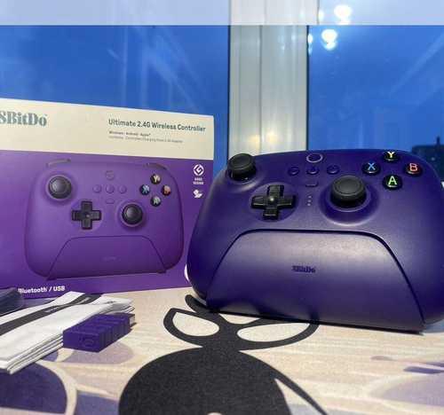 Геймпад 8bitdo ultimate 2.4g purple