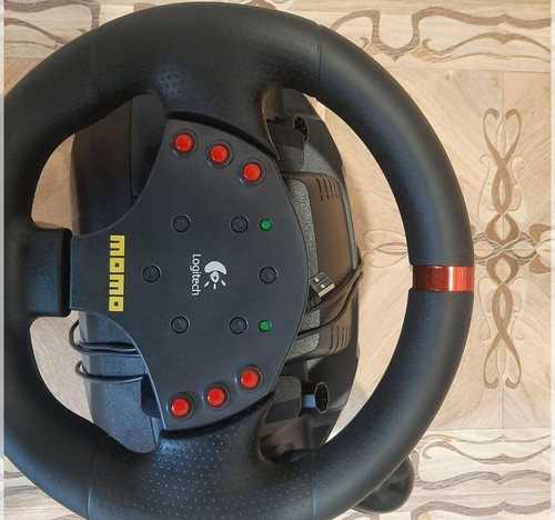 Руль logitech momo racing 900 градусов