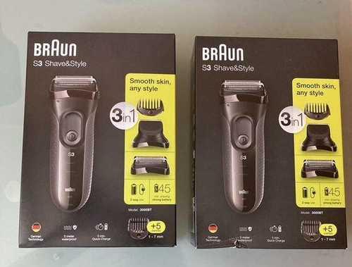 Бритва Braun Series 3 Shave/Style 3000 bt