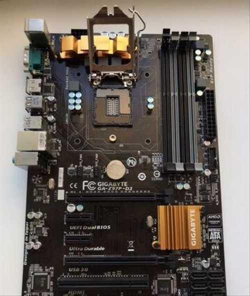 Intel core i5 4690k с материнской платой Z97P-D3