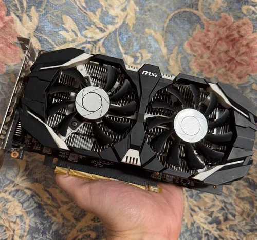 Видеокарта gtx 1050 ti 4gb MSI