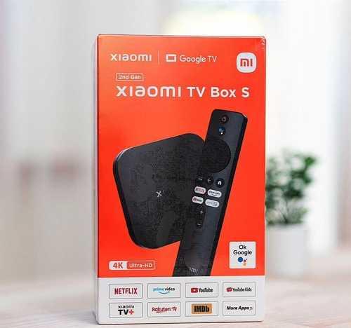 Медиаплеер Xiaomi Mi Box S 2nd Gen MDZ-28-AA