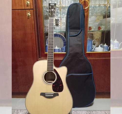 Электроакустика Yamaha fgx830c (после ремонта)