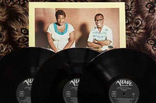 Ella Fitzgerald And Louis Armstrong 3 LP Box-Set