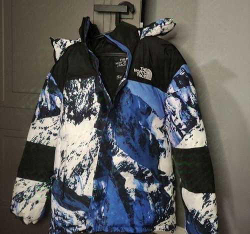 Пуховик TNF 700 x Supreme зимний