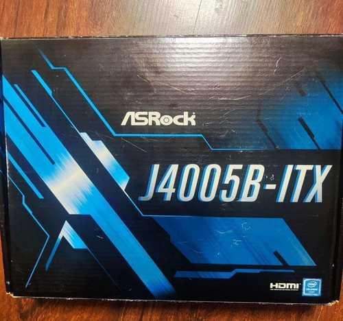 Материнская плата ASRock J4005B-ITX