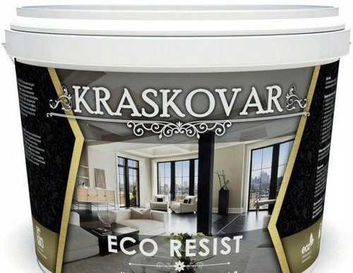 Краска интерьерная Kraskovar ECO resist белая