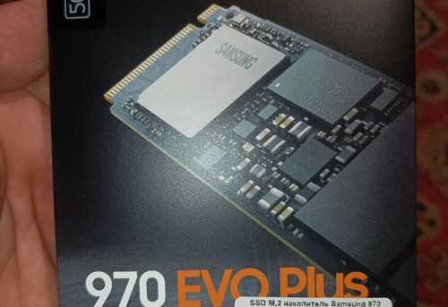 Внешний жесткий диск ssd Samsung 970 evo plus 500G