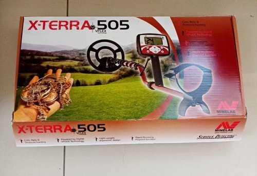 Металлоискатель X-terra 505