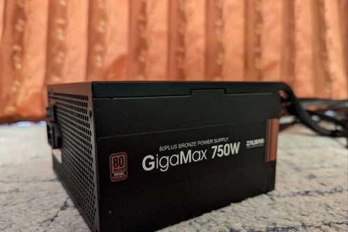 Блок питания Zalman GigaMax(gvii) 750W