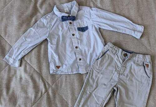 Костюм рубашка брюки на мальчика waikiki 80-86