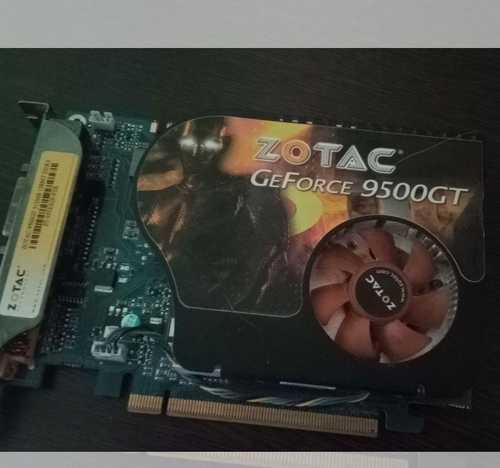 Видеокарта zotac GeForce 9500GT