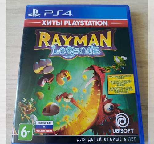 PS4 Rayman Legends (в идеале, русская озвучка)