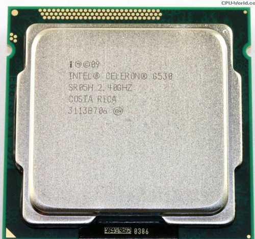 Intel Celeron G530, 2.4 ггц, LGA 1155