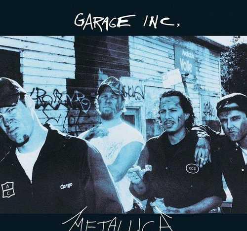 Виниловая пластинка Metallica - Garage Inc. (Limited Fade To Blue Vinyl 3LP)