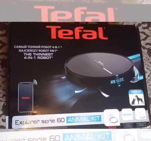 Робот пылесос tefal новый