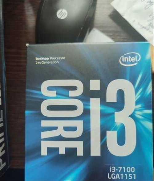Процессор Intel core i3 7100