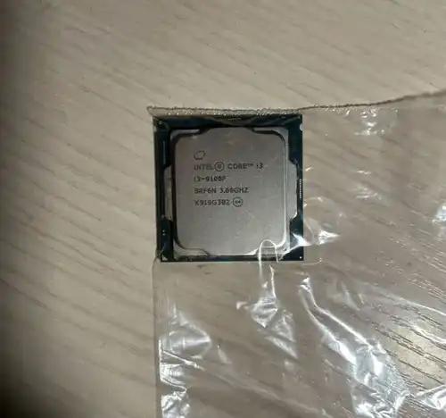 Процессор intel core i3 9100f