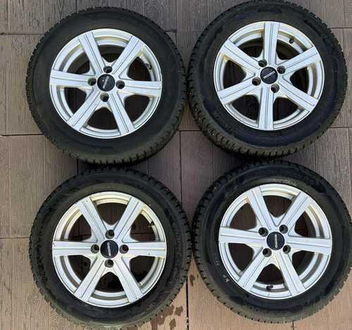 Колеса зима в сборе r14 Hankook Winter i*Pike RS2