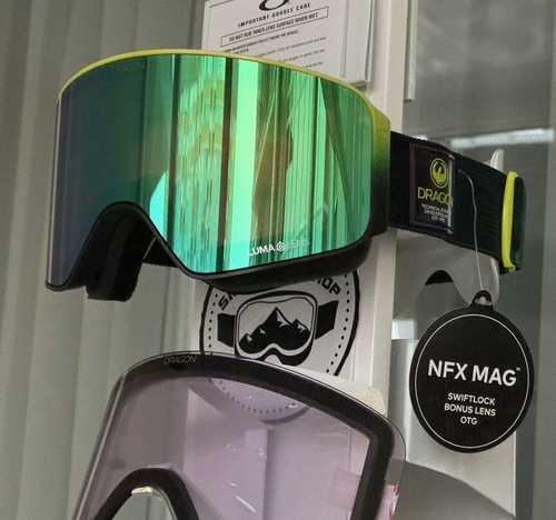Горнолыжная маска Dragon NFX MAG Green Violet