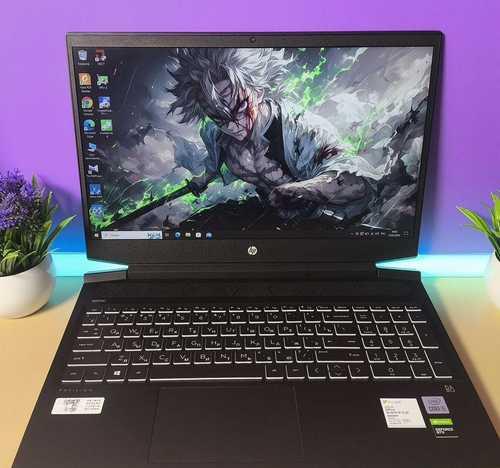 Ноутбук игровой HP Gaming: i5/GTX1650Ti/16GB/512GB