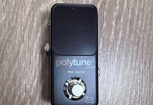 Polytune 3 noir тюнер метроном