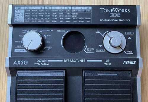 Гитарный процессор Korg Tone Works AX3G