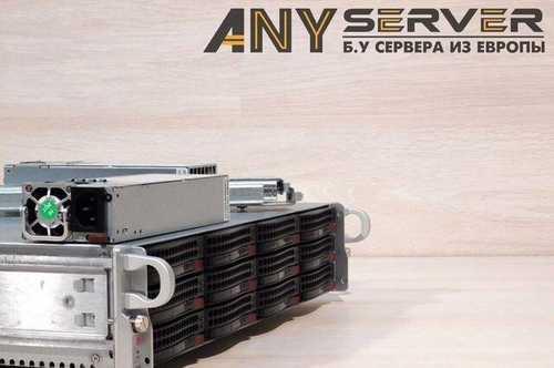 Сервер Supermicro 6028U 2x E5-2683v4 64Gb 12LFF
