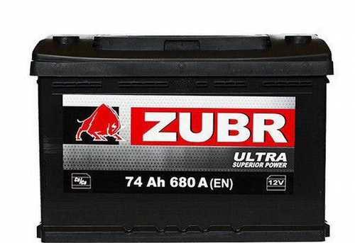 Автомобильный аккумулятор zubr premium 77.0