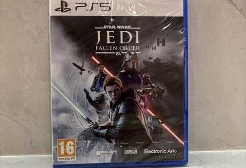 Диск Star wars Jedi Fallen order игра PS5