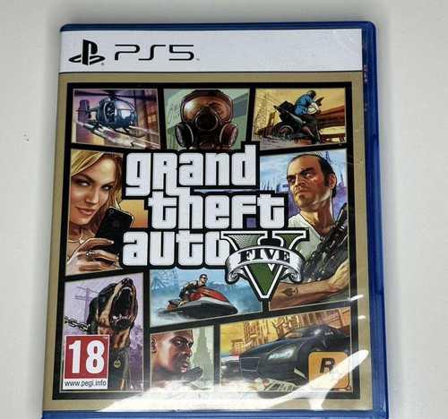 Игра Grand Theft Auto 5 для PS5 (сабы)