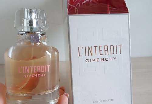 Духи парфюм givenchy L'interdit eau de toilette