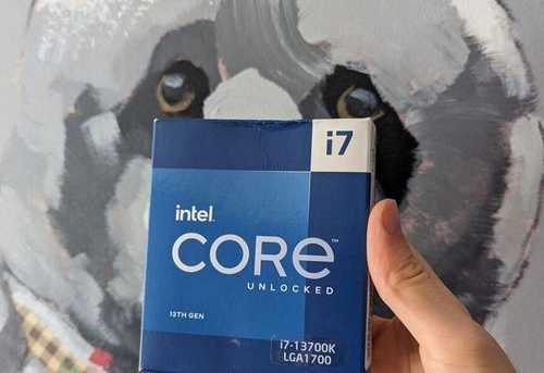 Новый процессор Intel 13700K box