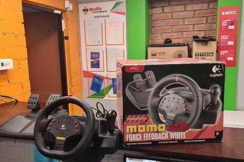 Игровой руль Logitech momo Racing Force Feedback