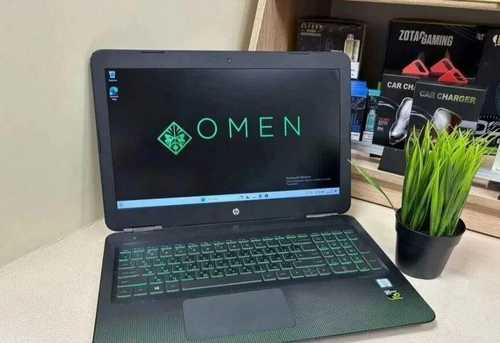 Мощный ноутбук Omen IPS/GTX 1050 Ti/i5-7300