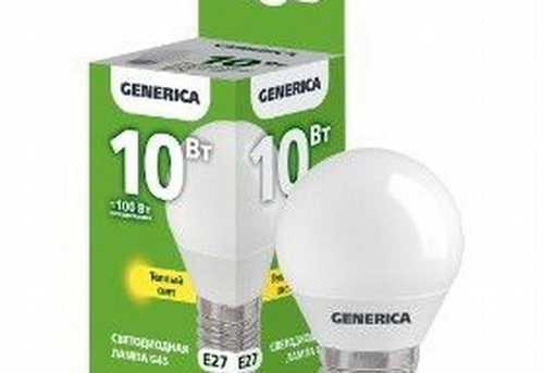 IEK LL-G45-10-230-30-E27-G Лампа LED G45 шар 10Вт