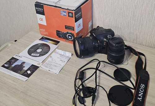 Фотоаппарат Sony a57 kit + Sigma AF 17-50