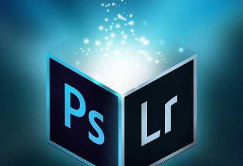 Adobe Photoshop + Lightroom подписка на1год