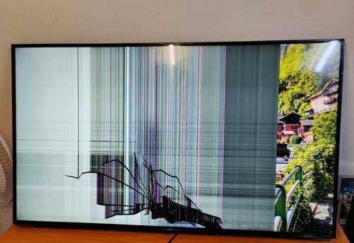 Телевизор LG 50nano766PA разбита матрица