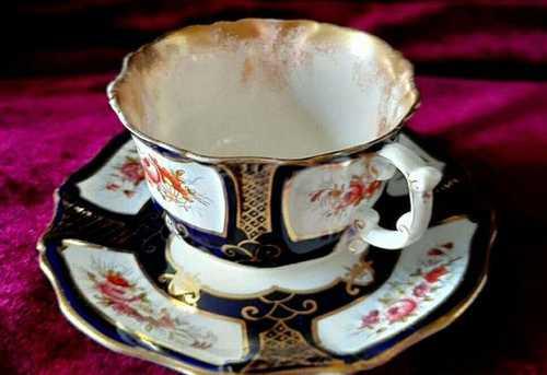 Антикварная чайная пара. 1890-91'Англия