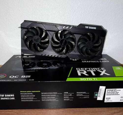 Видеокарта rtx 3070 ti